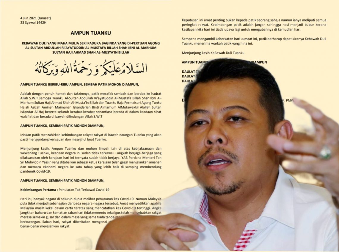 DATUK RAZLAN RAFII MERAYU, ZAHIRKAN KEBIMBANGAN KEPADA YDP AGONG ...